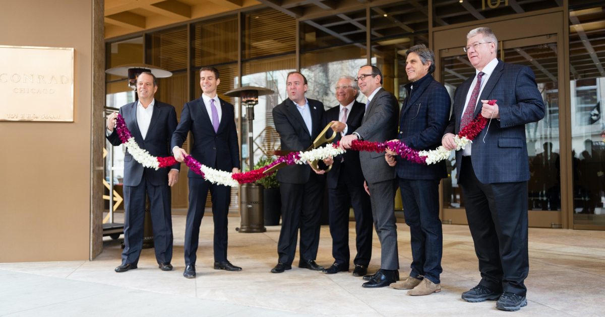 Conrad by Hilton Chicago Ribbon Cutting Ceremony | Epstein