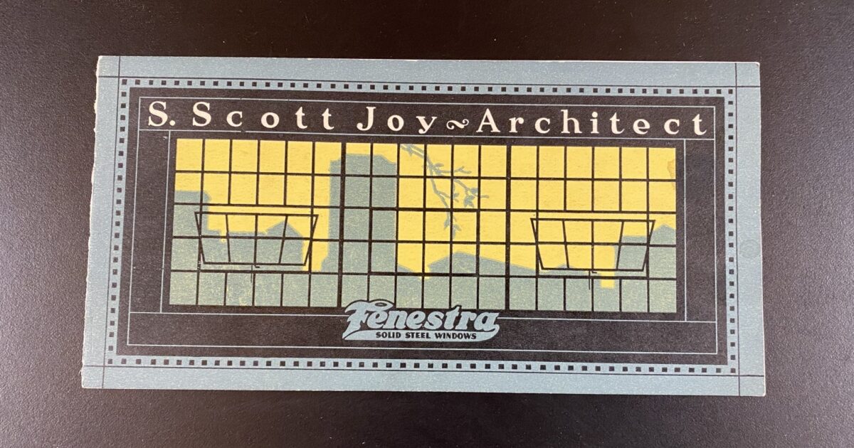 Playing in the Archives: Before the Beginning – S. Scott Joy | Epstein