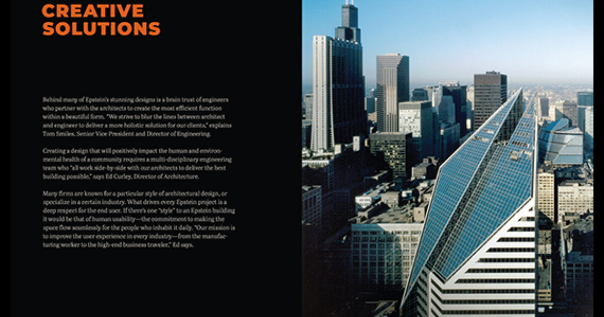 The Epstein Story: Our First 100 Years – CREATIVE SOLUTIONS. | Epstein